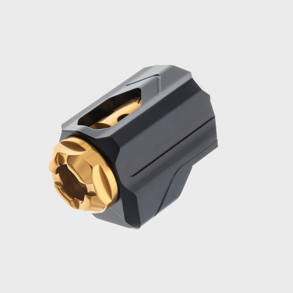 Uni-Comp 9mm Compensator | Universal ½-28 CNC Pistol Comp
