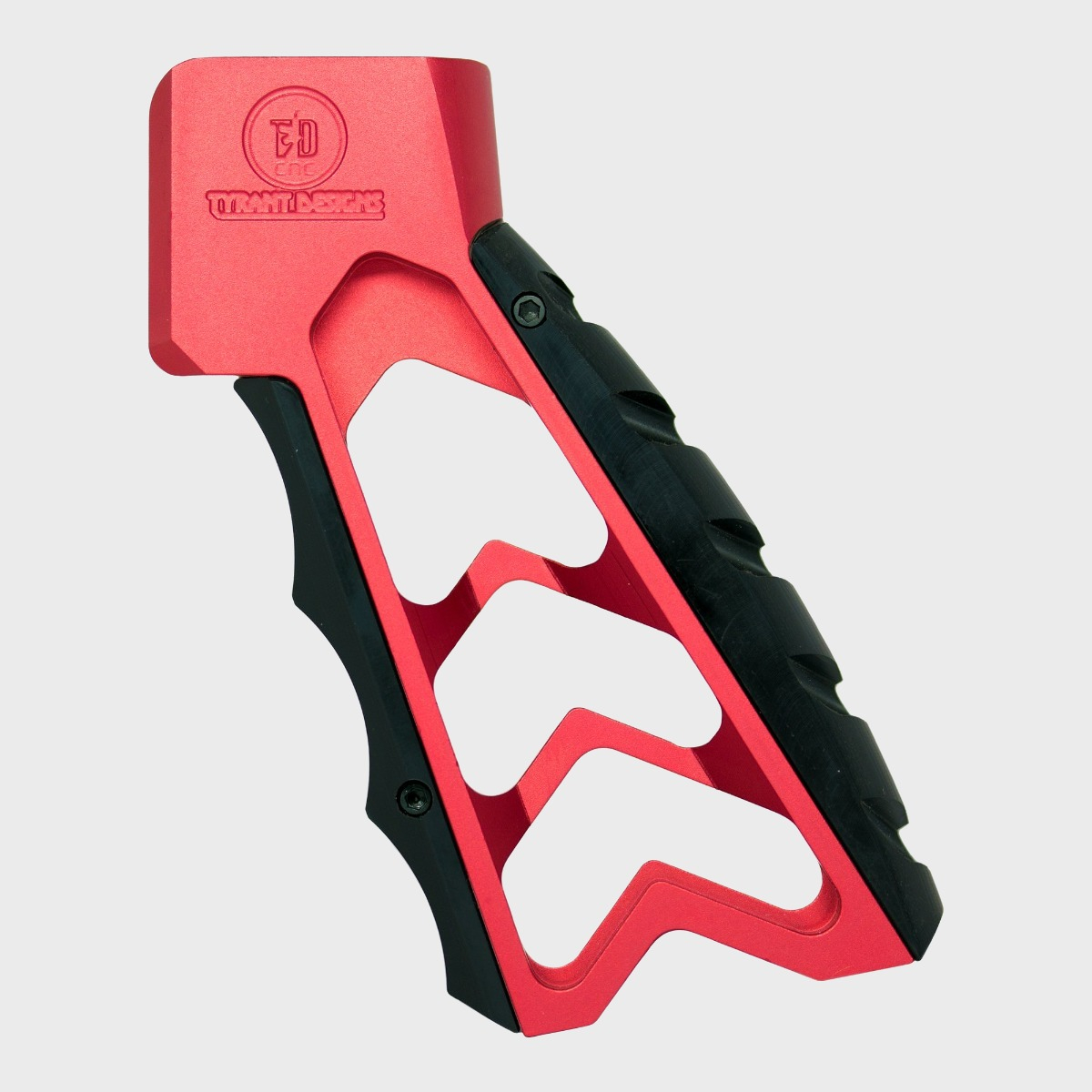 MOD Grip -Red | Modular AR-15 / AR-10 Aluminum Rifle Grip